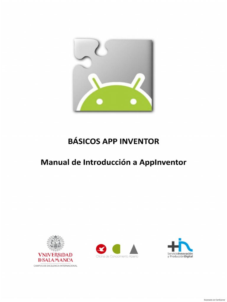 Basicos APPInventor Manual de Introduccion | PDF