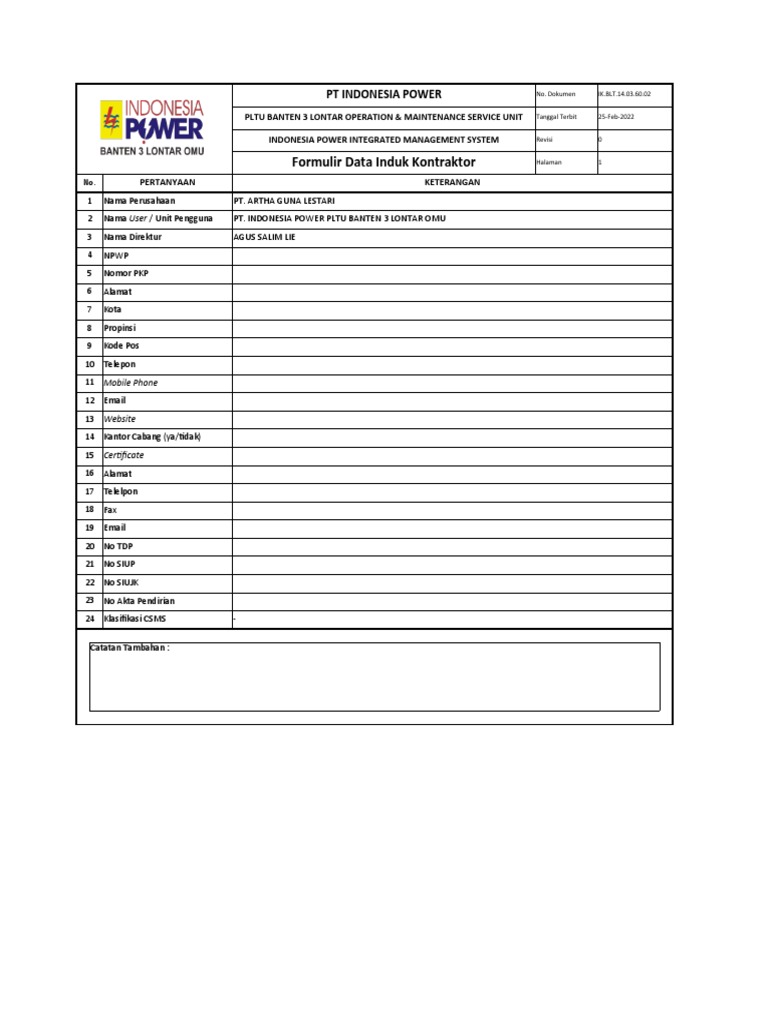 Form CSMS Final | PDF