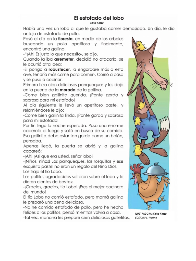 El Estofado Del Lobo | PDF | Cocina, comidas y vino | Ficción general