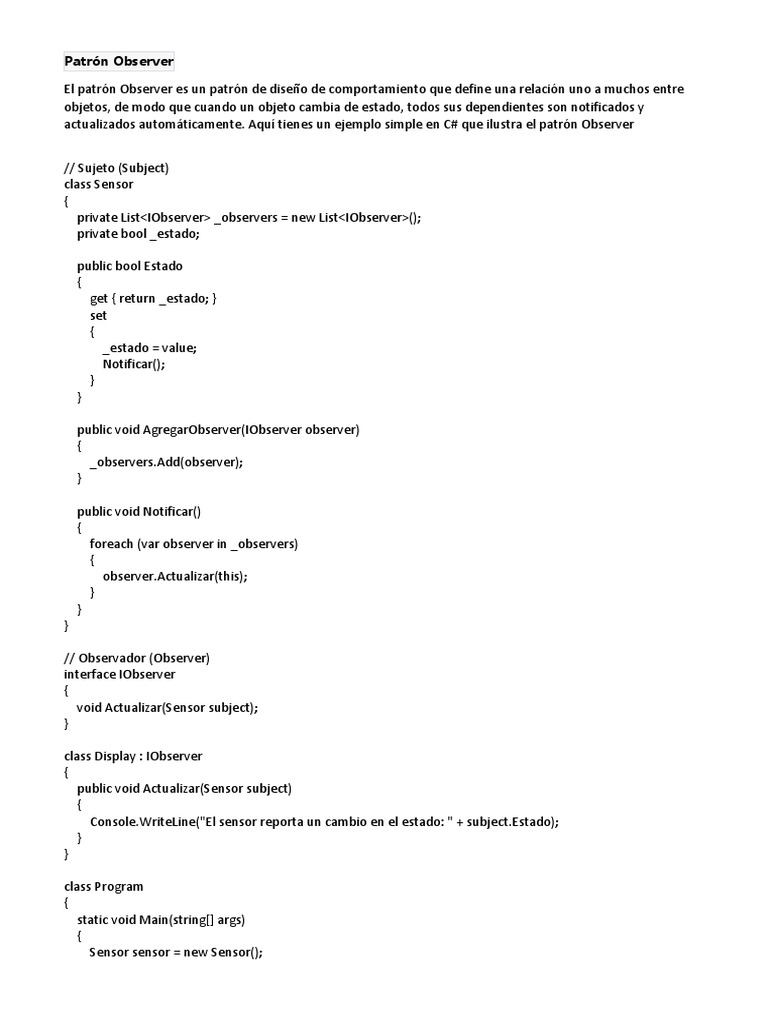 7-Patron Observer | PDF