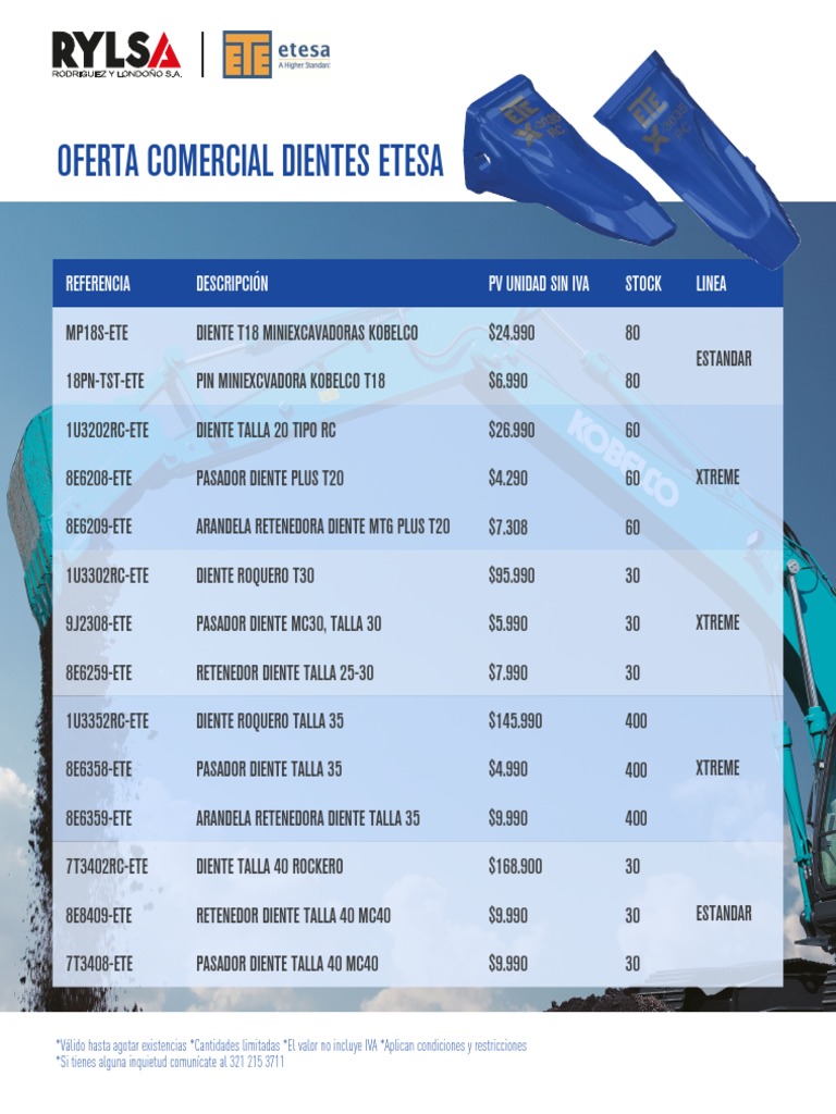 Tabla ETESA | PDF