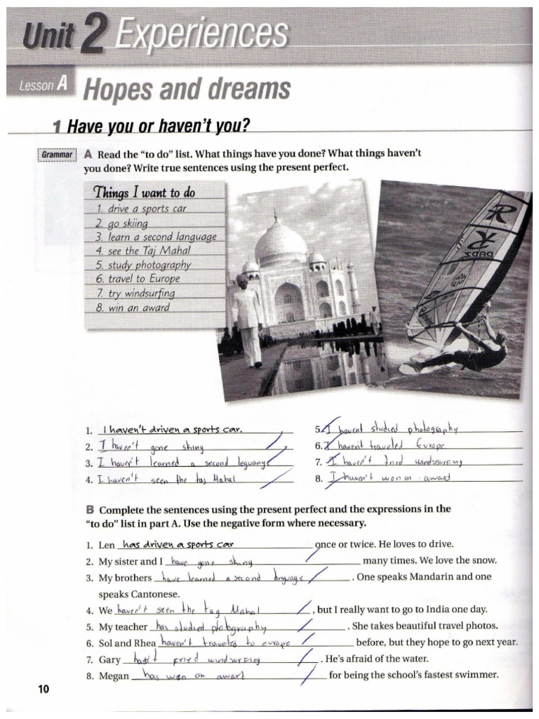 Touchstone Unit 2 | PDF