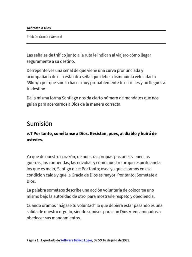 Guía para Acercarse a Dios | PDF