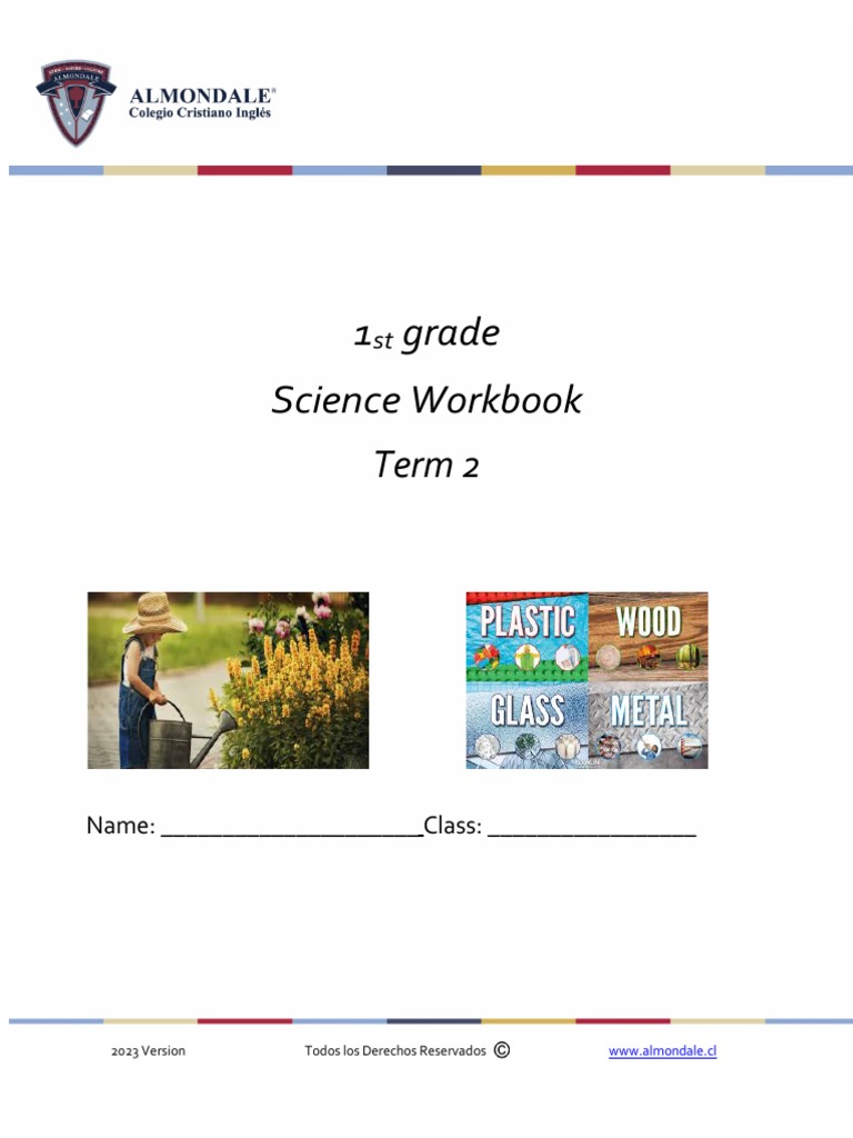 1st Grade Science: Living Things Workbook | PDF
