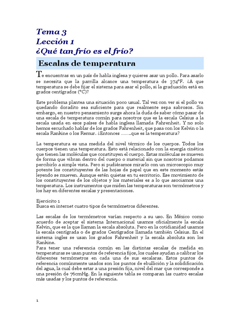 tema 3 leccion 3 | PDF