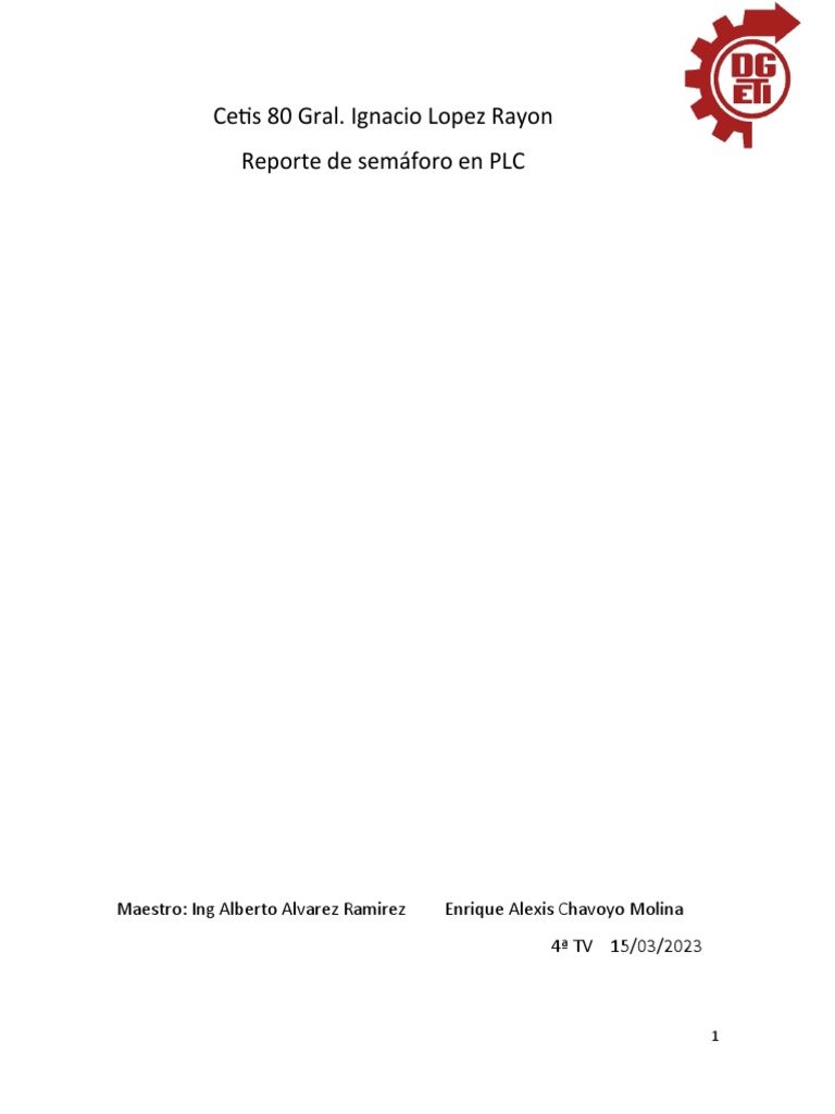 Reporte 1 | PDF