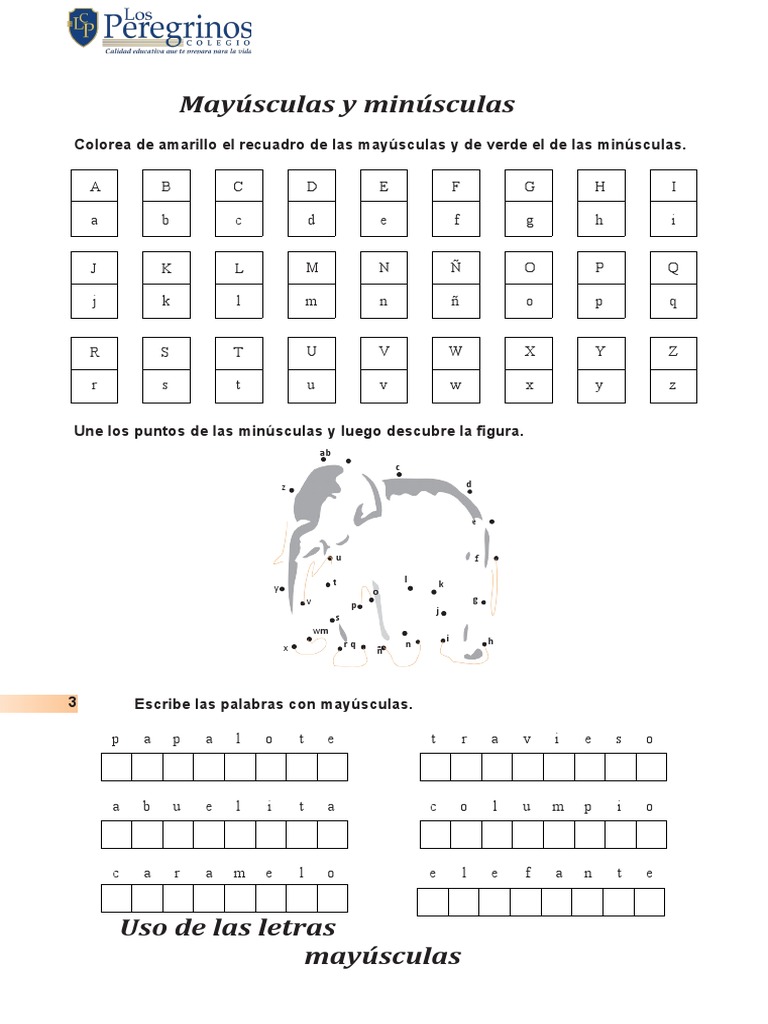 Mayúsculas y Minúsculas | PDF