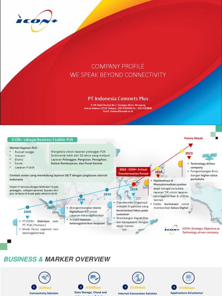 Company Profile ICON+ NEW - 1-1 | PDF