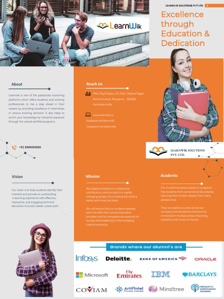 LEARNWIK BROCHURE | PDF
