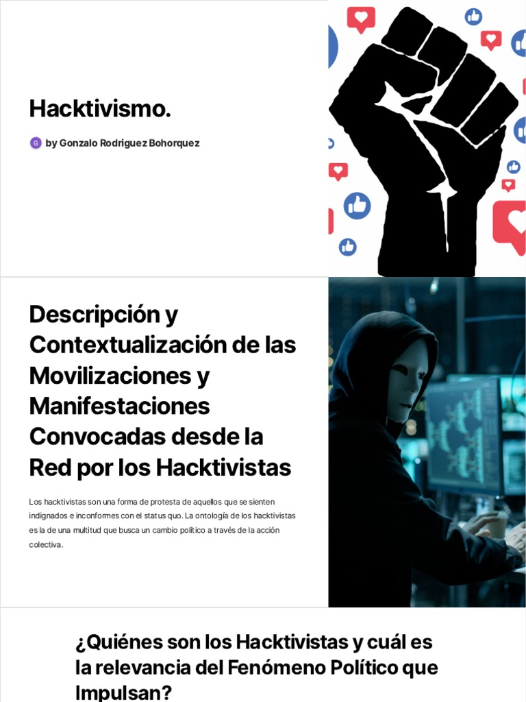 Hacktivismo | PDF