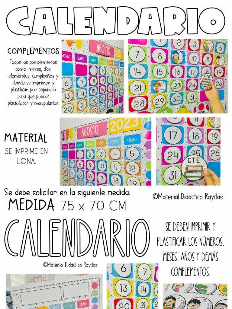 Calendarios 2023-2024 | PDF