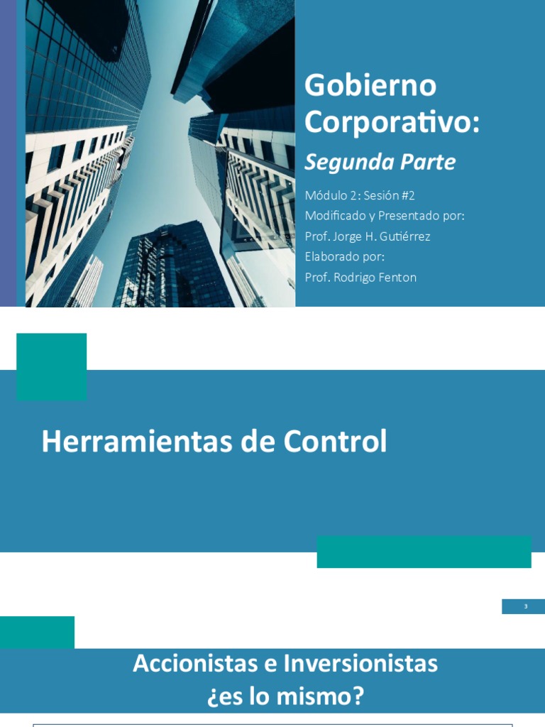 Gobierno Corporativo S2 JHGL | PDF | Business | Compartir (Finanzas)