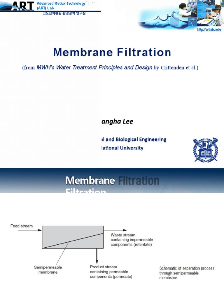 7 Membrane Filtration | PDF | Membrane | Membrane Technology
