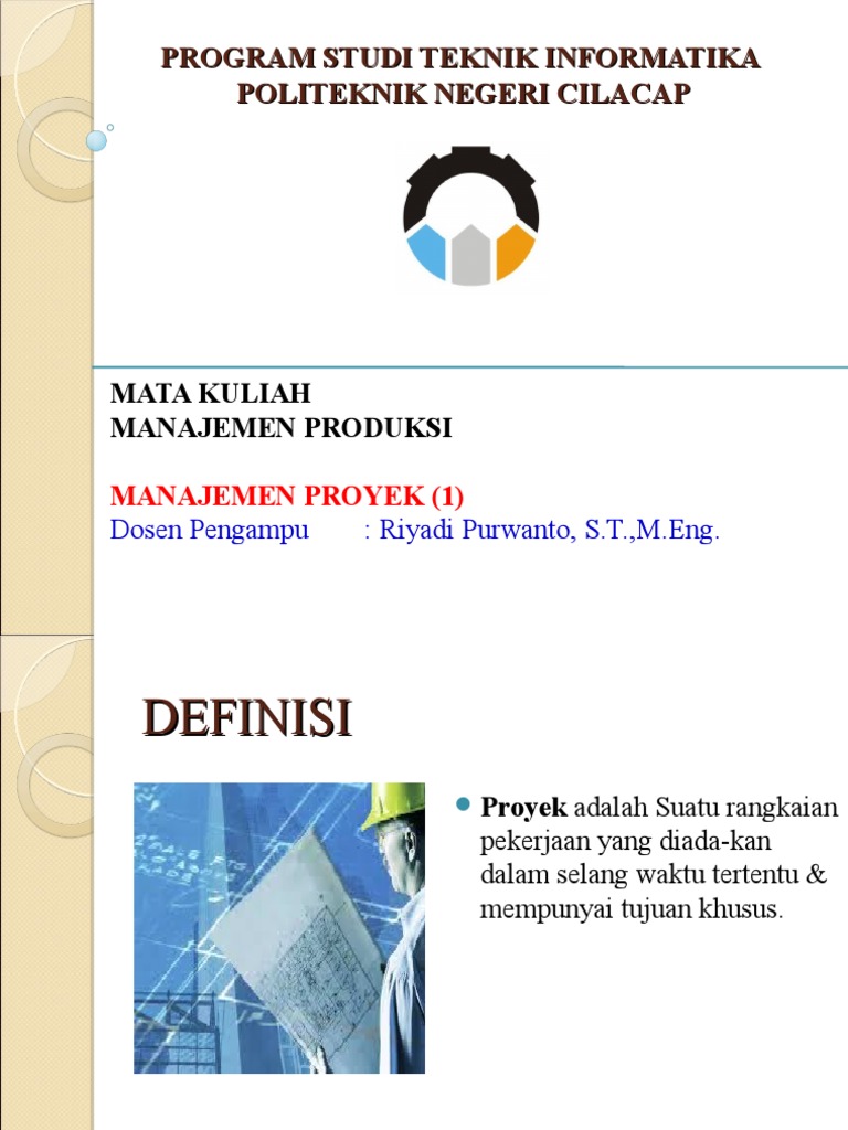 Manajemen Proyek | PDF