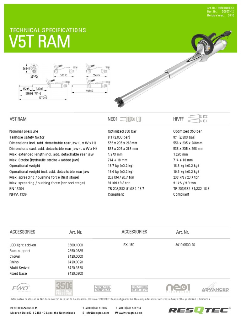V5T RAM Technical Specifications | PDF | Technology & Engineering