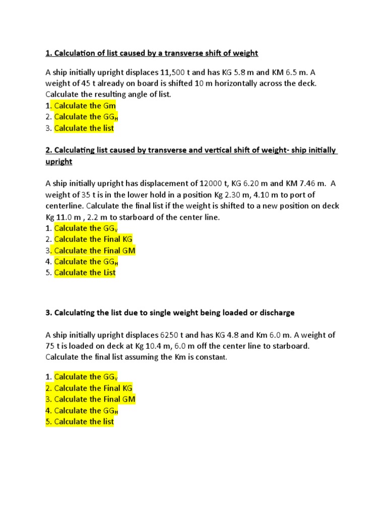 Advance Trim Midterm List | PDF