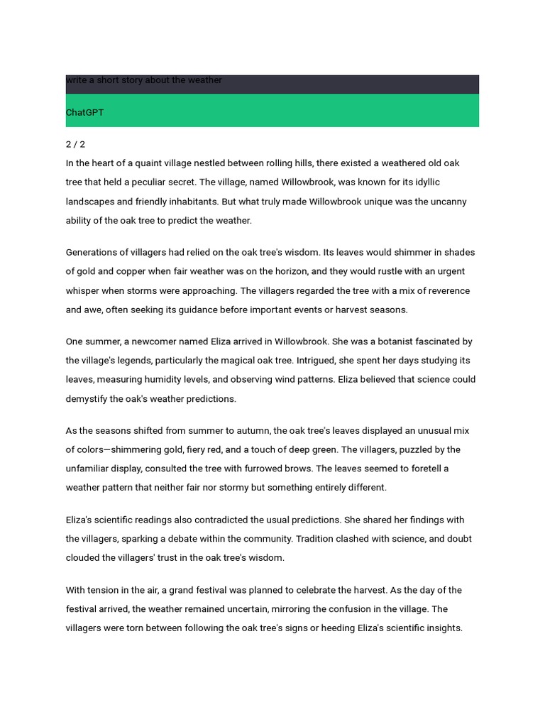 Chat GPT Sample 4 | PDF