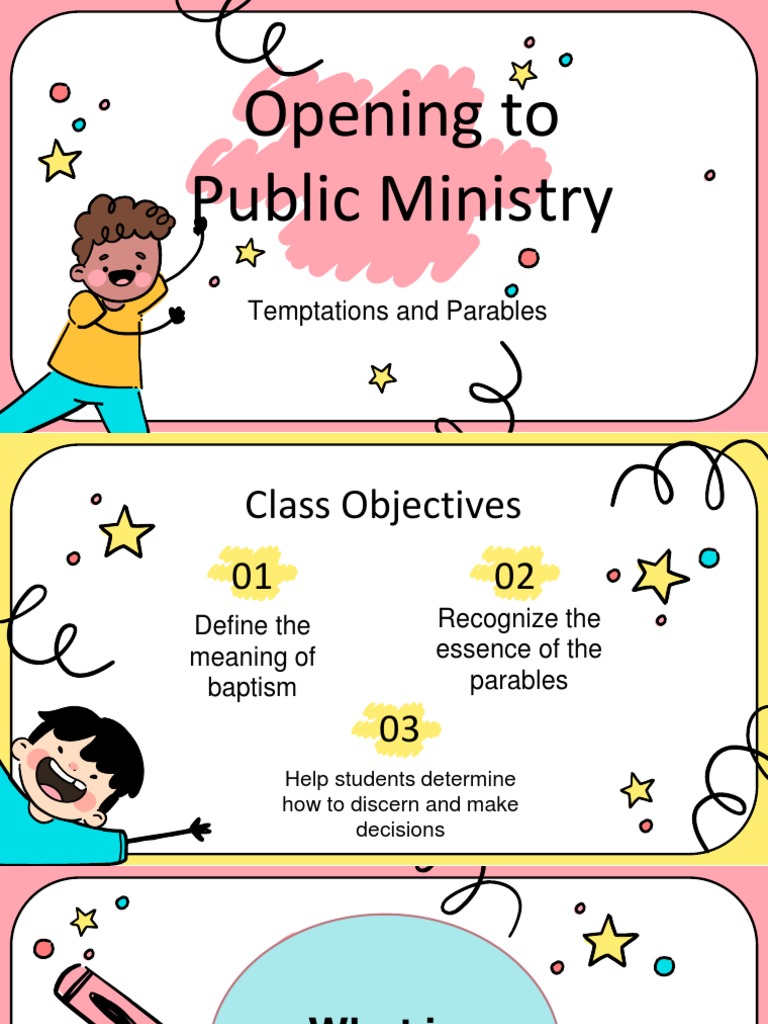 RS Lesson 3 | PDF | Baptism | Jesus