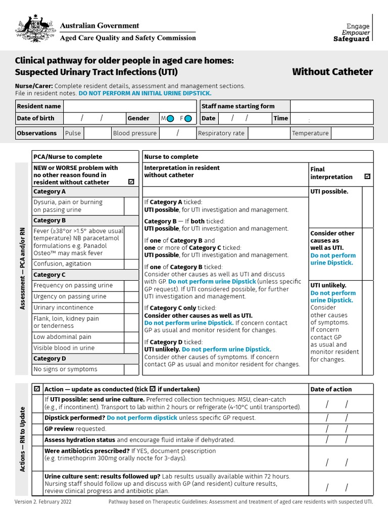form-ams-clinical-pathway-fillable-form-without-catheter | PDF ...