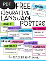 Figurative Language Color by Number | PDF | Linguistics