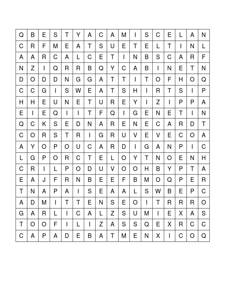Crossword Poster | PDF