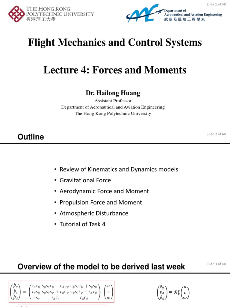 Lecture 4 Forces and Moments | PDF