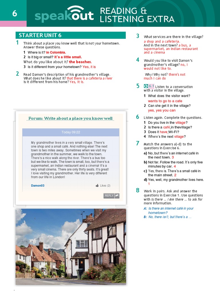 Tareaso 2ND Ed Sta Read Extra U6 | PDF