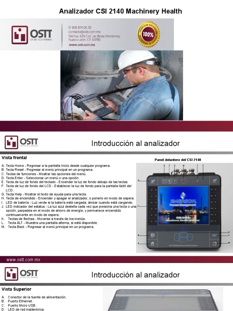 Manual Analizador CSI 2140 | PDF | Fuente de alimentación | Diodo ...