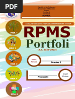 Free Rpms Template Blue 2023 - Copy | PDF | Learning | Curriculum