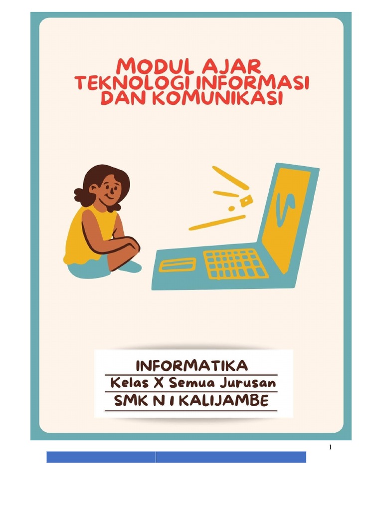 Modul Ajar | PDF | Seni | Komputer