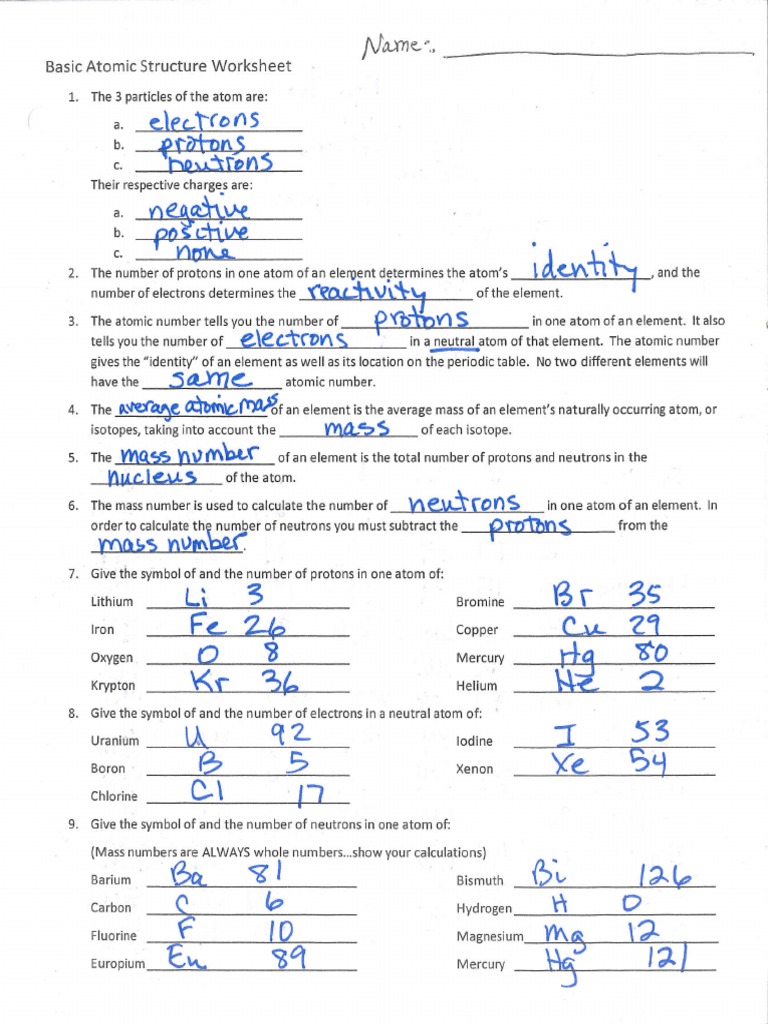 Atom Basic Practice Good Key | PDF