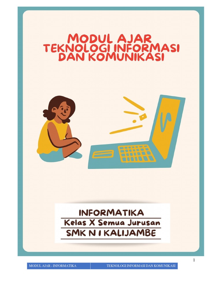 Modul Ajar Informatika SMK: Integrasi Office | PDF | Seni | Komputer