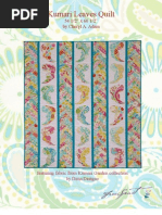 Friendship Braid Table Runner Pattern | PDF | Patchwork | Seam (Sewing)