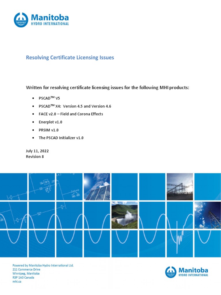 Resolving Certificate Licensing Issues | PDF