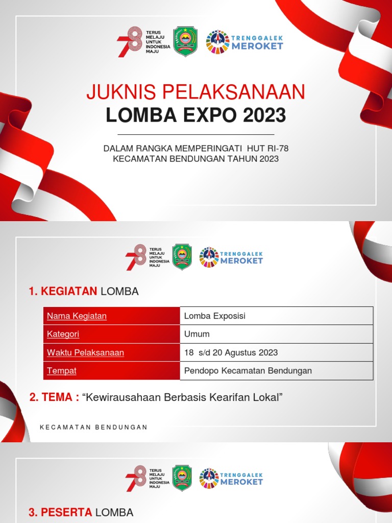Juknis-Lomba-Expo Tahun 2023 LKM | PDF | Teknologi & Rekayasa