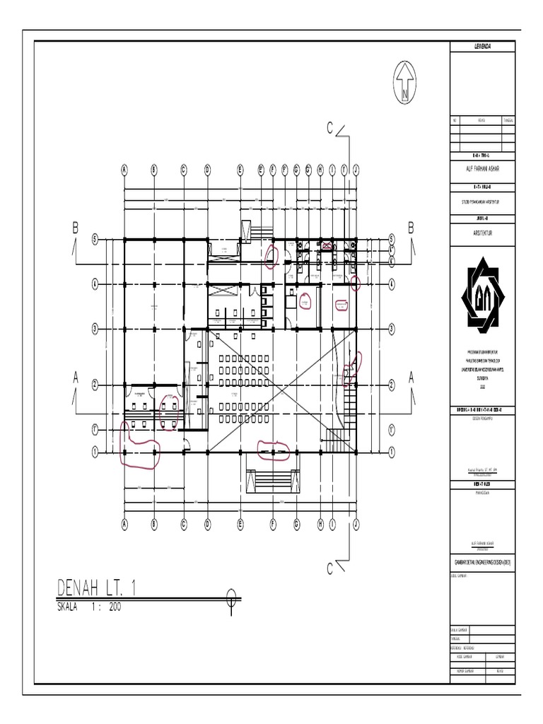 ALI F Farhani Ashar A B C D E F G H I J E' F' G' I': Legenda | PDF