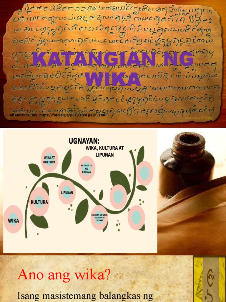 Katangian NG Wika (Komunikasyon 11) | PDF Katangian NG Wika (Komunikasyon 11) | PDF