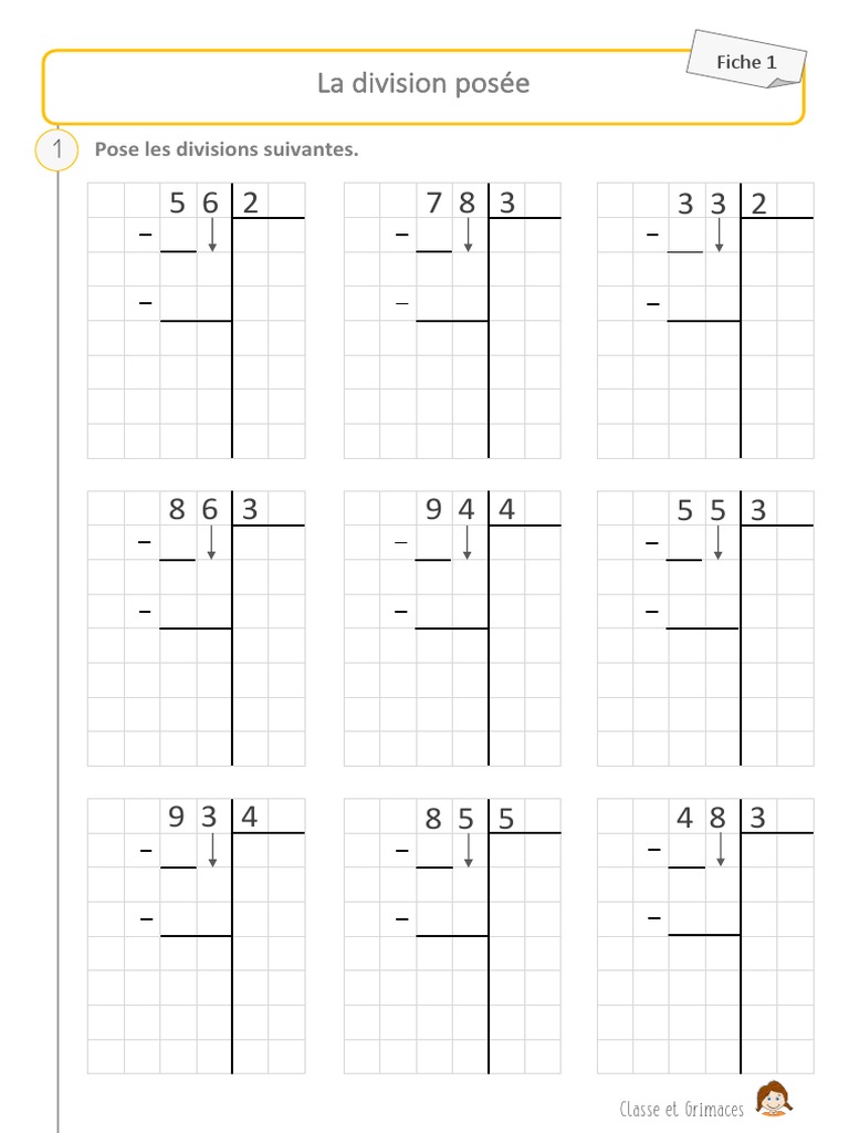 Fiches Divisions Posees | PDF