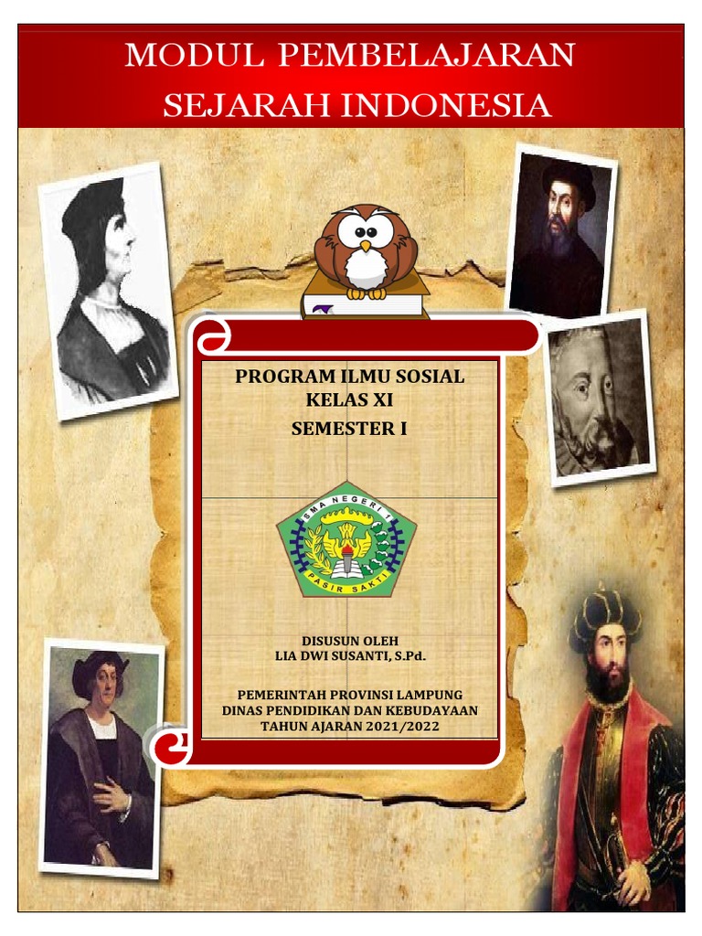 Modul Sejarah Indonesia Xi Ips Bab 1 Perkembangan Kolonialisme Dan Imperialisme Barat Di ...