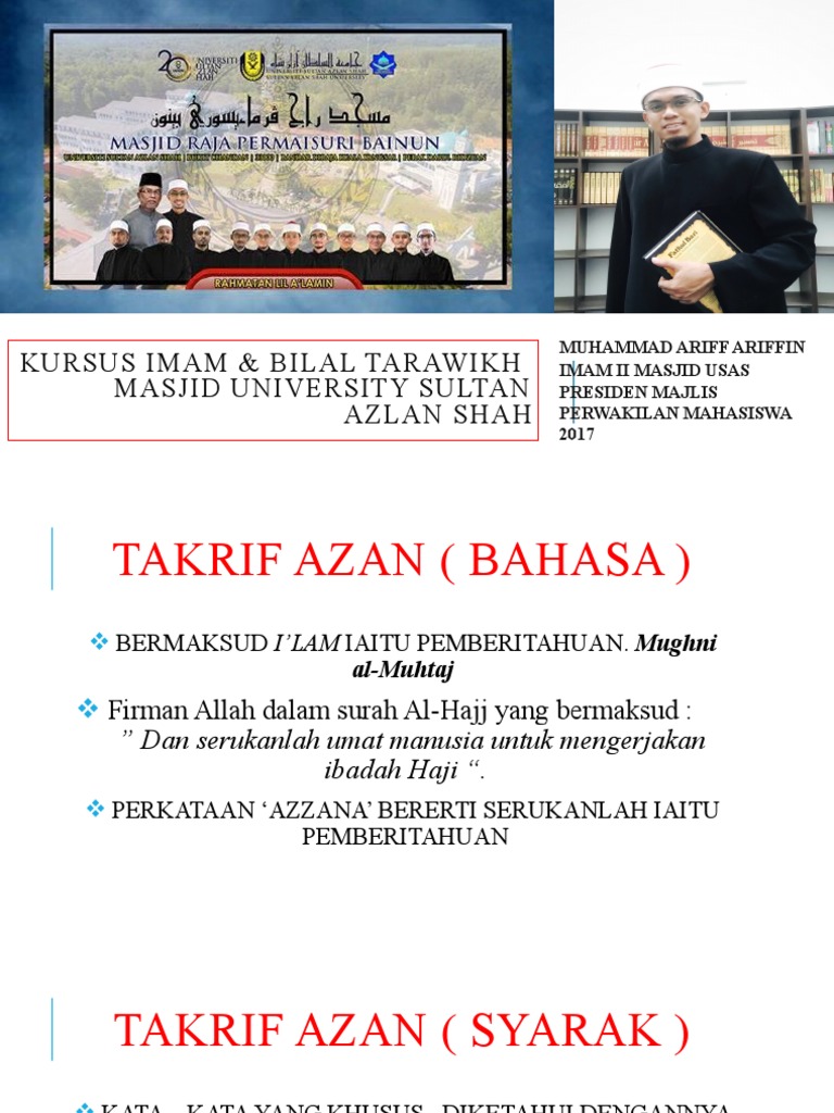 Kursus Imam Bilal 2 | PDF