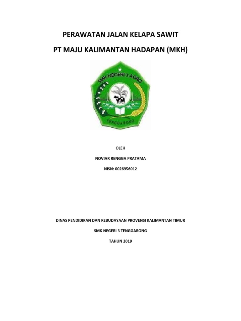 Perawatan Jalan Kelapa Sawit MKH | PDF