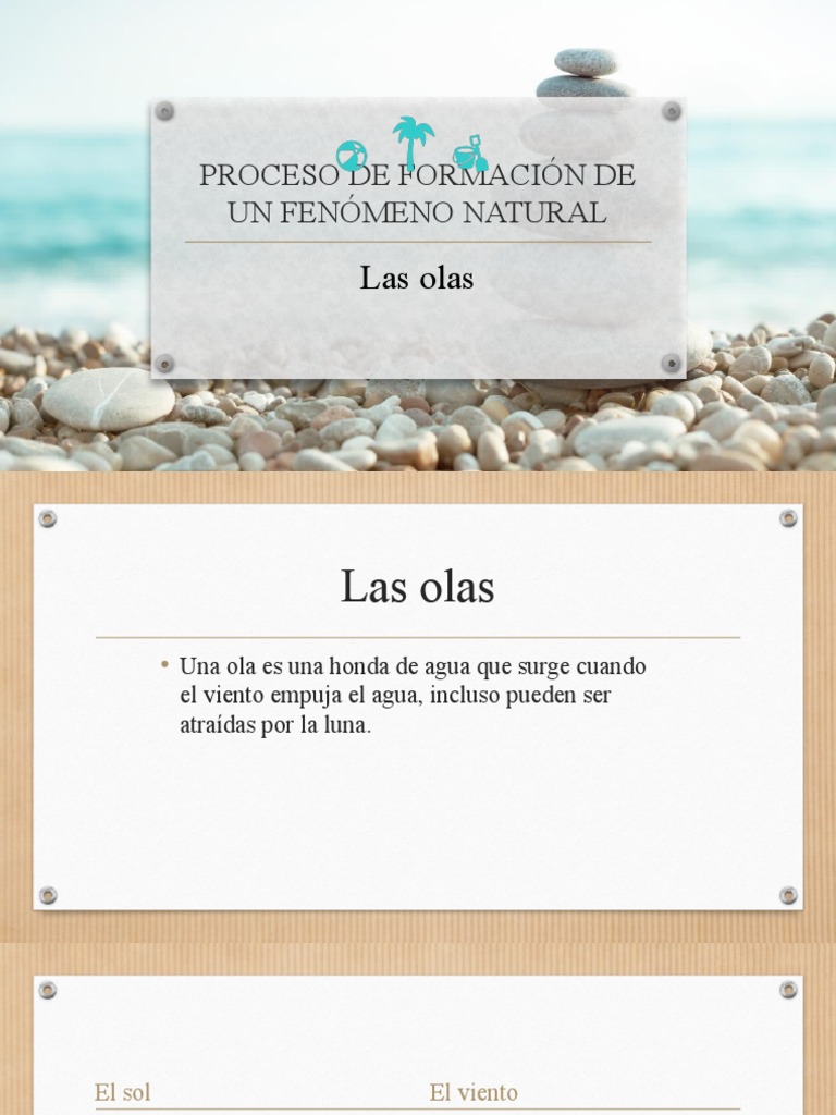 Proceso de Formación de Las Olas | PDF | Viajes y turismo | Ciencia y matemáticas