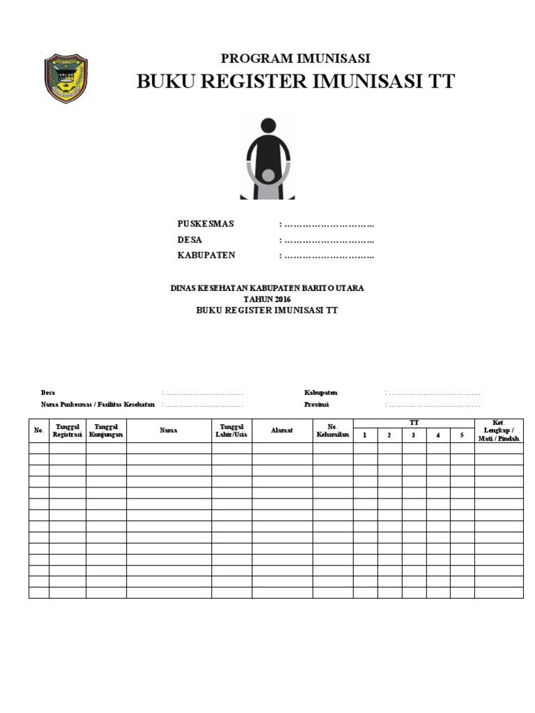 Buku Register Imunisasi Pdf