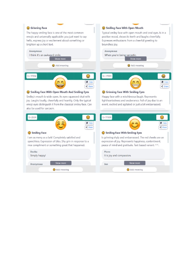 emojis | PDF