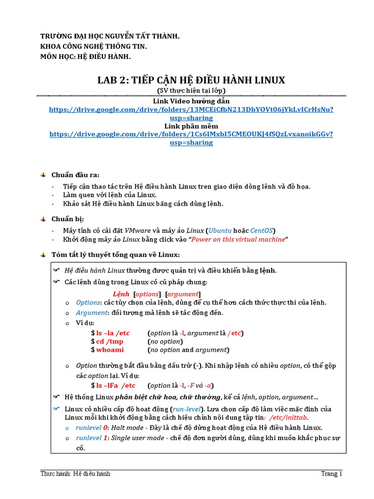 V2-Lab 2-Tiep Can HDH Linux | PDF