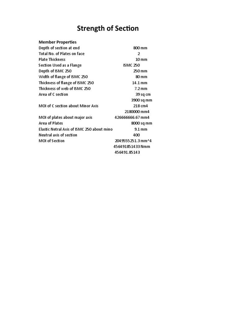 Hand Calculationfor Splice Connection | PDF