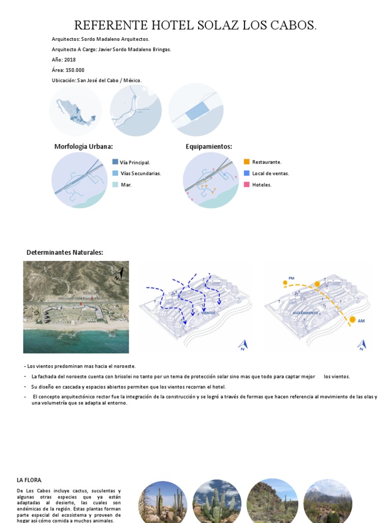 Arquitectura del Hotel Solaz Los Cabos | PDF