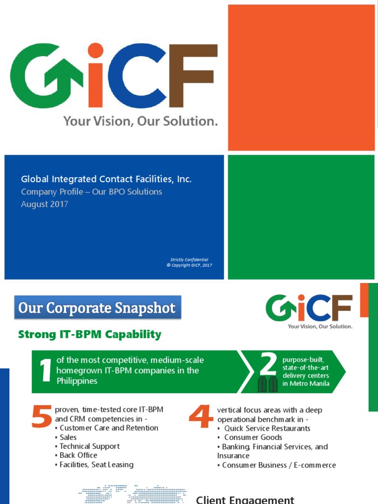 GICF Company Profile_August 2017 | PDF