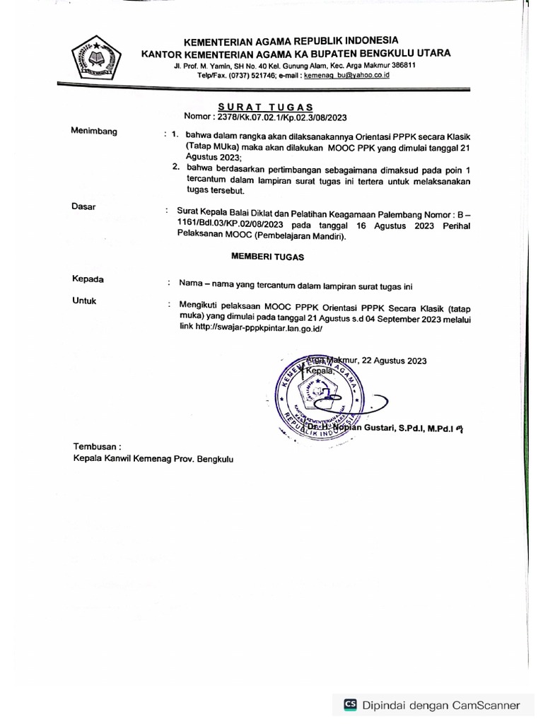 ST Mooc PPPK 2023 | PDF