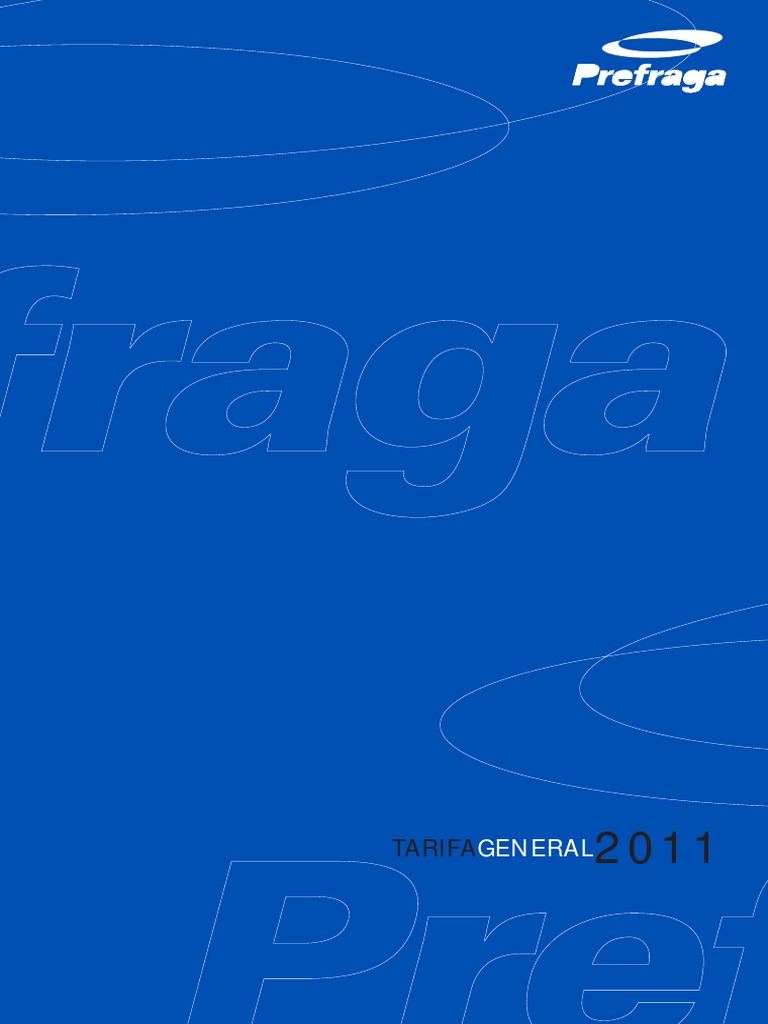 tarifa PREFABRICADOS FRAGA | PDF